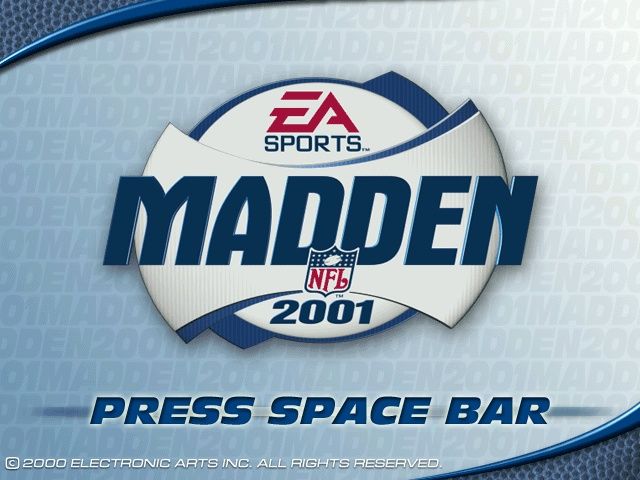 Screenshot of Madden NFL 2001 (Windows, 2000) - MobyGames