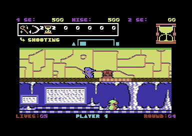 Screenshot of Magic Madness (Commodore 64, 1985) - MobyGames