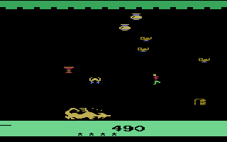 Screenshot of Dragonfire (Atari 2600, 1982) - MobyGames