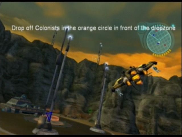Screenshot of Defender (GameCube, 2002) - MobyGames