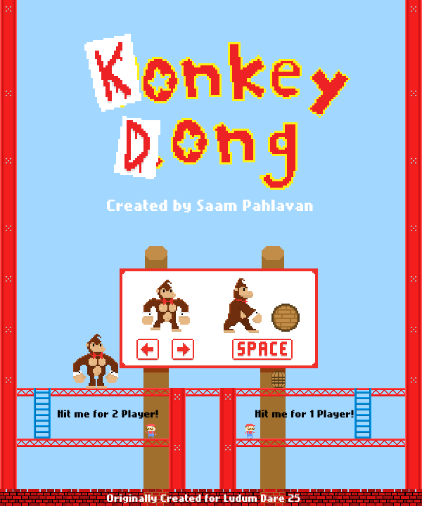 Konkey Dong screenshots - MobyGames