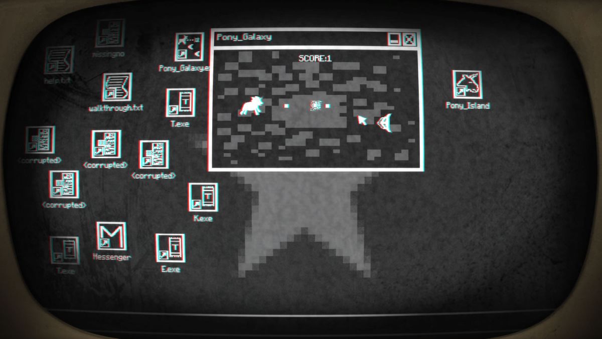 Screenshot of Pony Island (Windows, 2016) - MobyGames