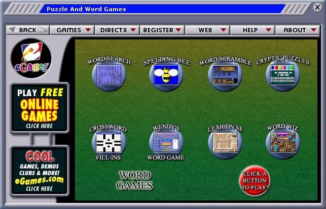 Screenshot of Puzzle & Word Games (Windows, 2003) - MobyGames