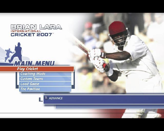 Screenshot of Brian Lara International Cricket 2007 (PlayStation 2, 2007) - MobyGames