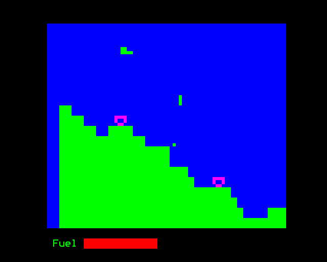 Screenshot of F.S.S. Liberator (BBC Micro, 1984) - MobyGames