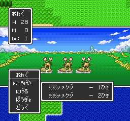 Screenshot of Dragon Quest I & II (SNES, 1993) - MobyGames