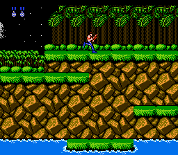 Screenshot of Contra (NES, 1988) - MobyGames