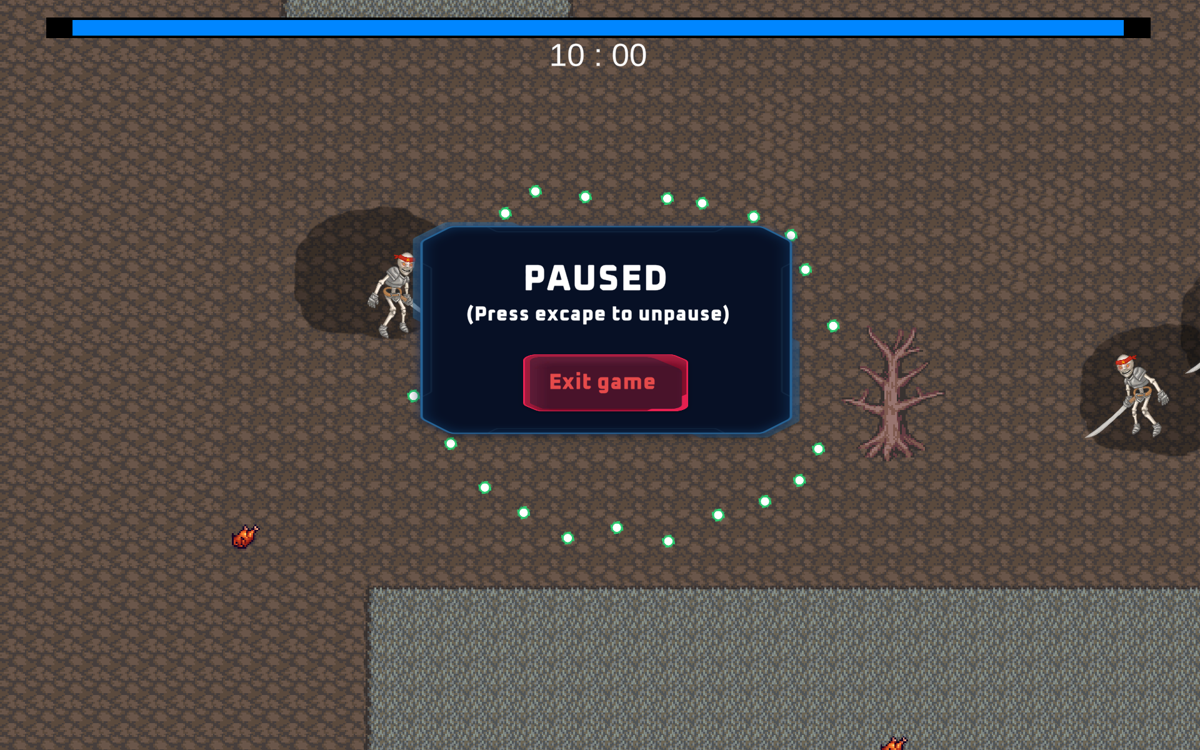 Screenshot of Nuclear Arms 8.5er: Skeleton Survivor (Windows, 2022) - MobyGames