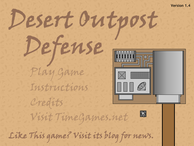 Desert Outpost Defense screenshots - MobyGames