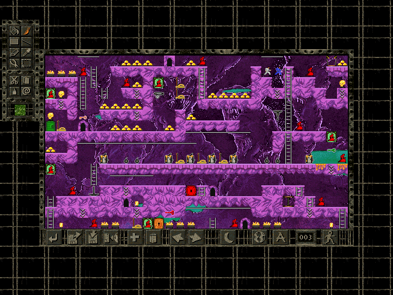 Screenshot of Lode Runner: The Legend Returns (Windows 3.x, 1994) - MobyGames