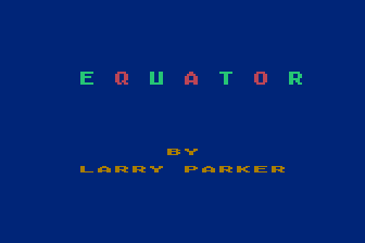 Equator (1983) - MobyGames