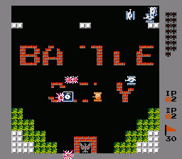 Screenshot of Battle City (NES, 1985) - MobyGames
