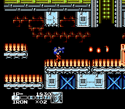 Screenshot of Contra Force (NES, 1992) - MobyGames