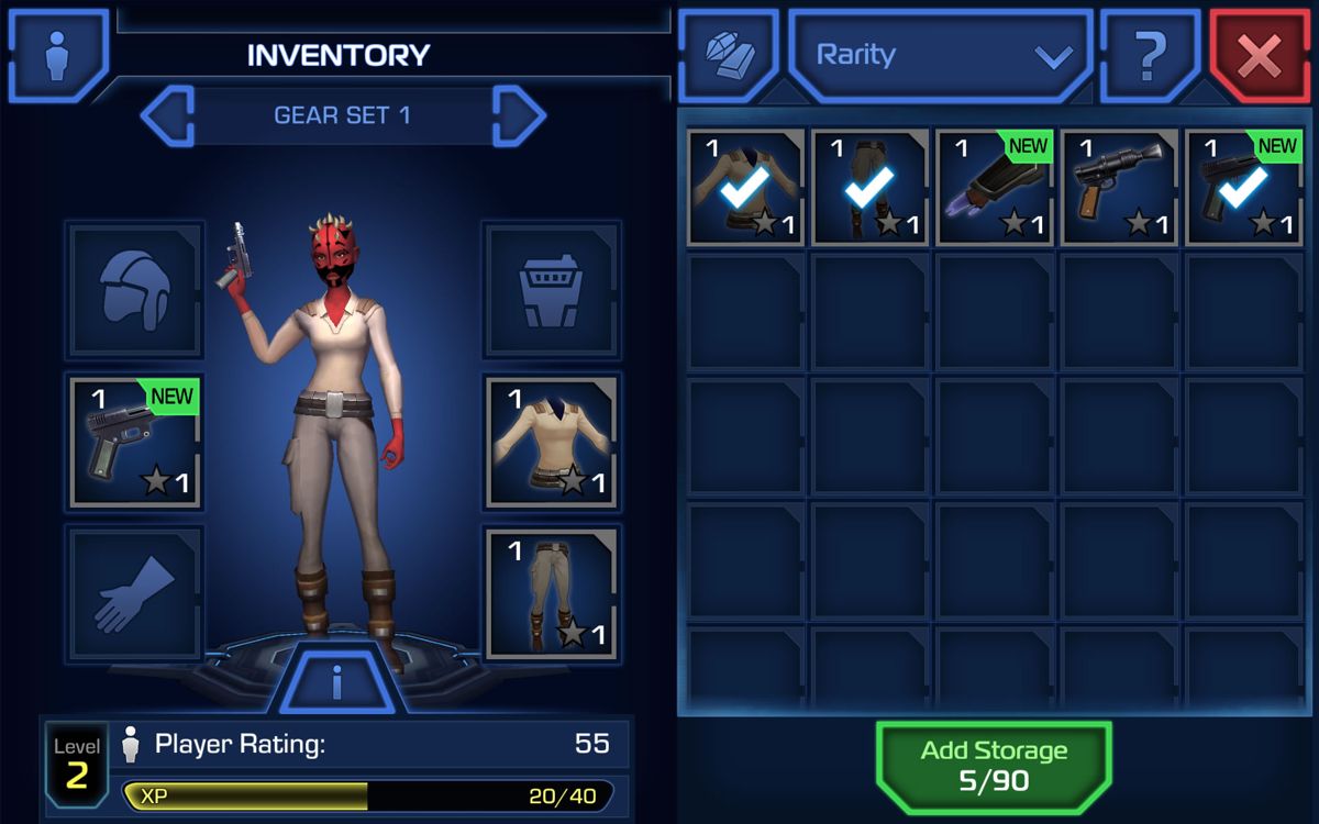 Screenshot of Star Wars: Uprising (Android, 2015) - MobyGames