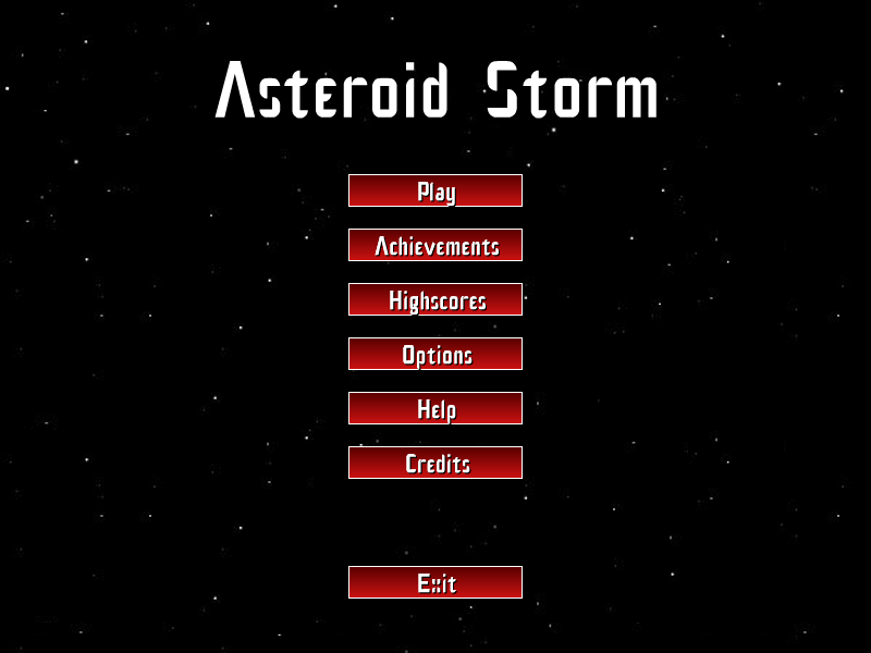 Asteroid Storm screenshots - MobyGames