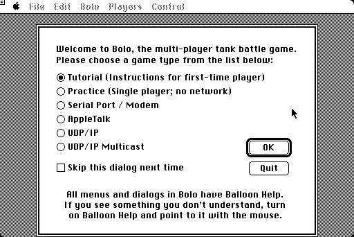 Bolo (1989) - MobyGames