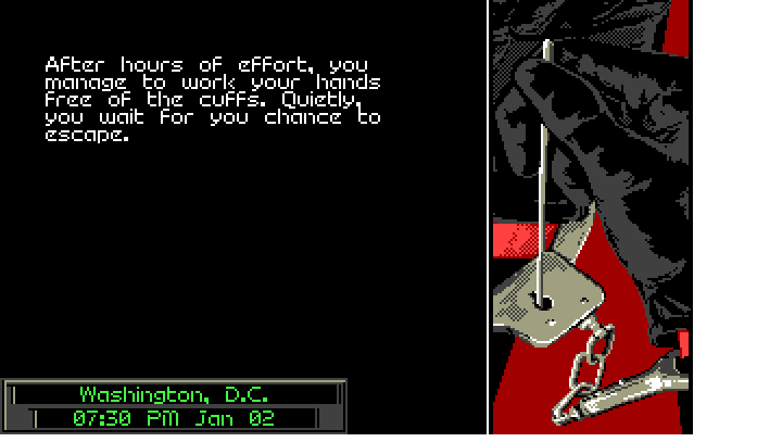Screenshot of Sid Meier's Covert Action (DOS, 1990) - MobyGames