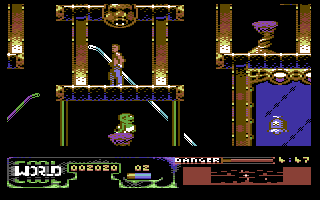 Screenshot of Cool World (Commodore 64, 1992) - MobyGames