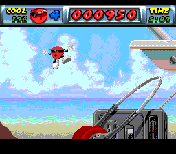 Screenshot of Cool Spot (SNES, 1993) - MobyGames