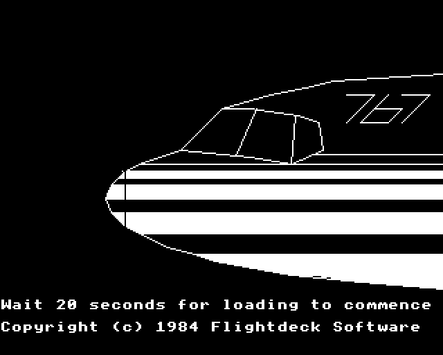 767 Advanced Flight Simulator (1984) - MobyGames