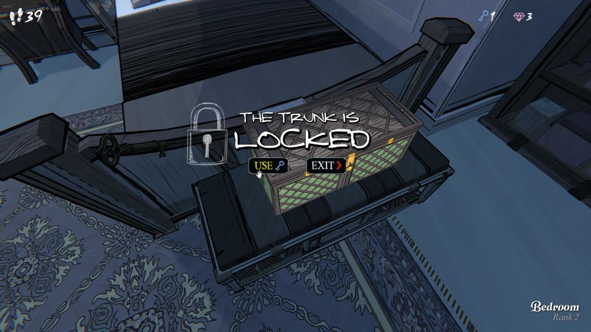 Screenshot of Blue Prince (Windows, 2025) - MobyGames