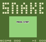 Snake screenshots - MobyGames