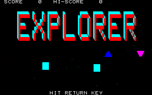 Explorer (1983) - MobyGames