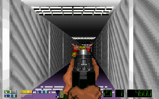 Screenshot of Corridor 7: Alien Invasion (DOS, 1994) - MobyGames