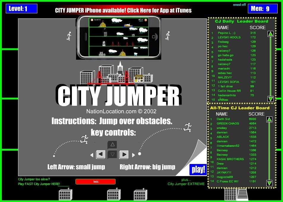 City Jumper (2002) - MobyGames