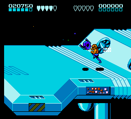 Screenshot of Battletoads / Double Dragon (NES, 1993) - MobyGames