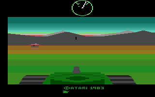 Screenshot of Battlezone (Atari 2600, 1980) - MobyGames