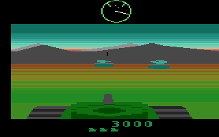 Screenshot of Battlezone (Atari 2600, 1980) - MobyGames
