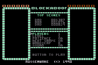 Blockaboo! (1990) - MobyGames