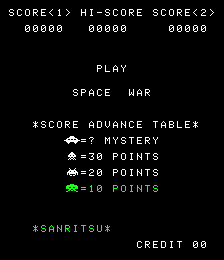 Space War screenshots - MobyGames