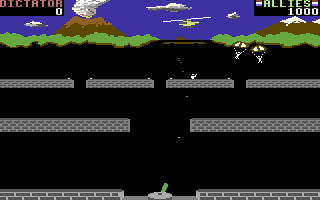 Screenshot of Beach-Head II: The Dictator Strikes Back (Commodore 64 ...