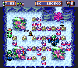 Screenshot of Mega Bomberman (TurboGrafx-16, 1993) - MobyGames