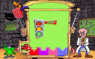 Screenshot of Turbo Learning: Mega Math (DOS, 1993) - MobyGames
