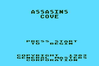 Assassin's Cove (1983) - MobyGames