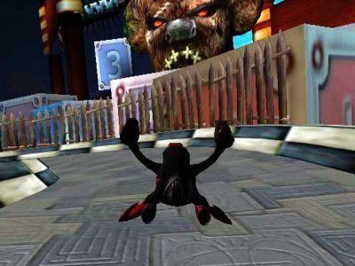 Screenshot of MegaRace: MR3 (PlayStation 2, 2001) - MobyGames