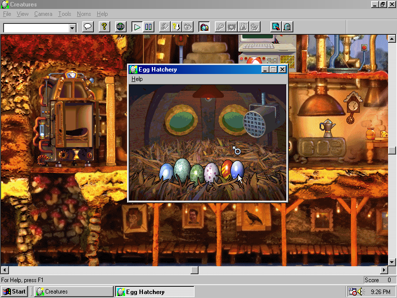 Screenshot of Creatures (Windows, 1996) - MobyGames