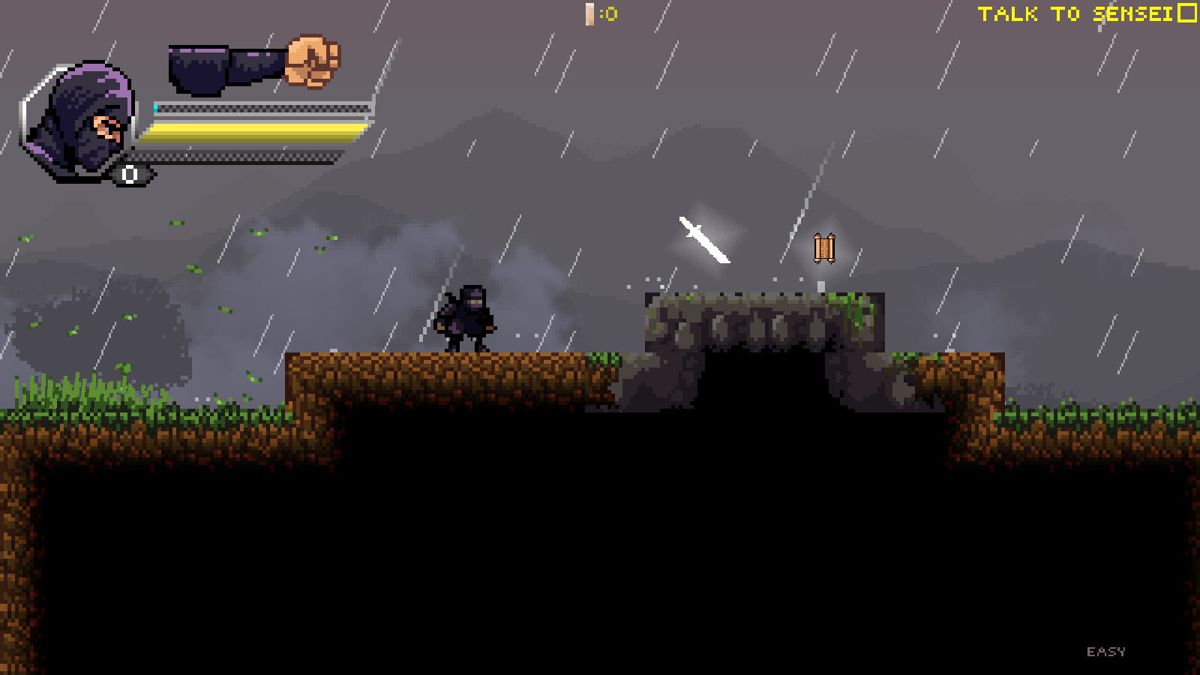 Screenshot of Pixel Shinobi: Nine demons of Mamoru (Windows, 2019) - MobyGames