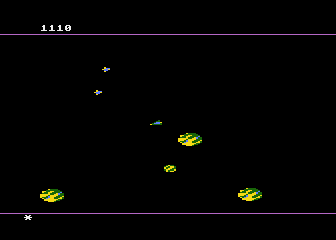 Screenshot of Meteorites (Atari 5200, 1984) - MobyGames