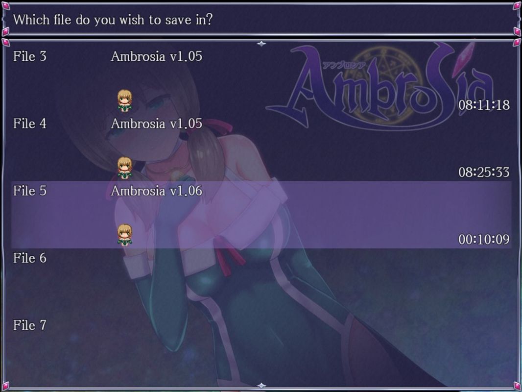 Screenshot of Ambrosia (Windows, 2021) - MobyGames