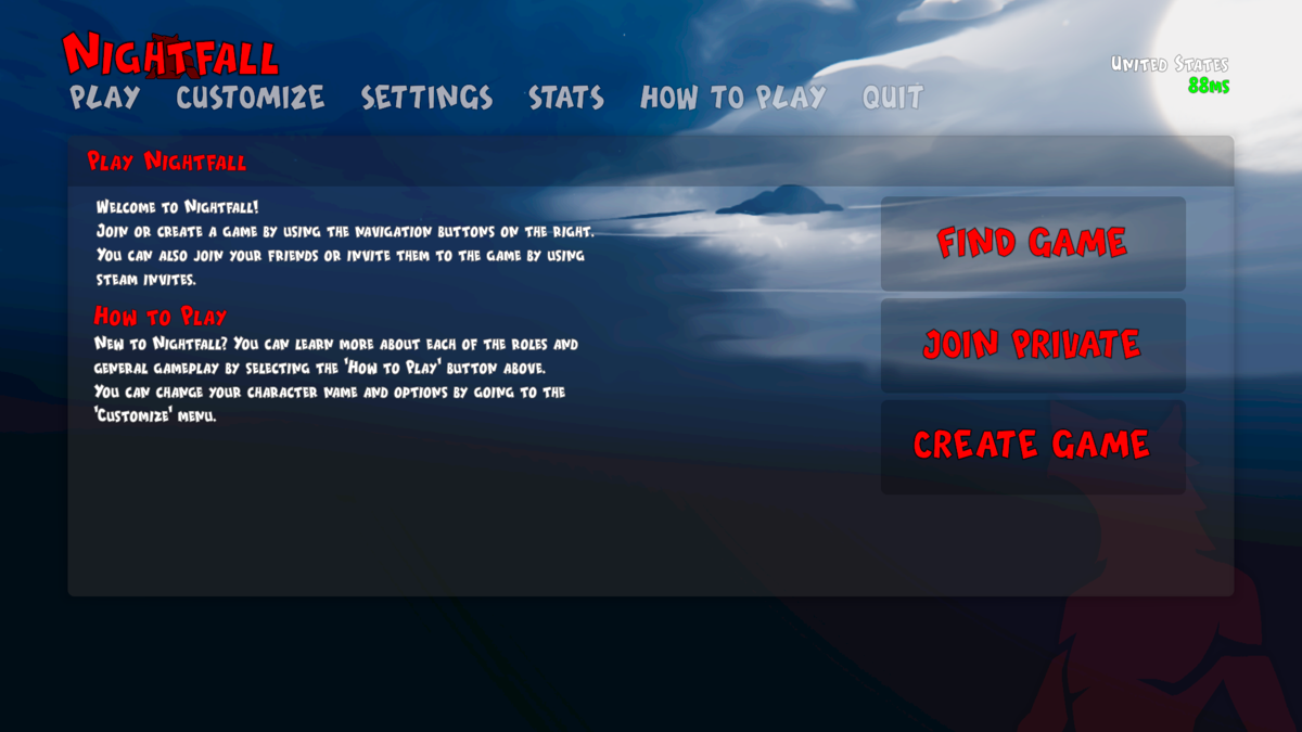 Nightfall screenshots - MobyGames