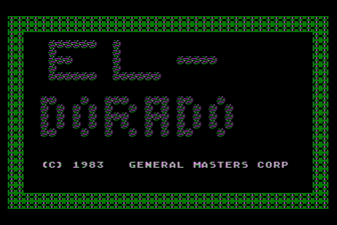 El-Dorado (1983) - MobyGames