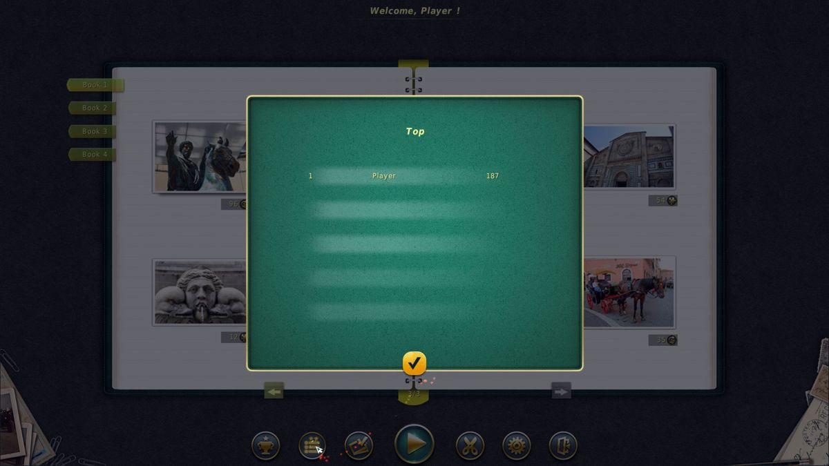 Screenshot of Jigsaw Tour: Rome (Windows, 2013) - MobyGames