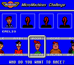 Screenshot of Micro Machines (SNES, 1991) - MobyGames