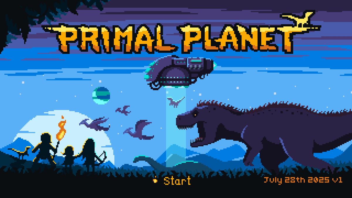 Screenshot of Primal Planet (Windows, 2025) - MobyGames