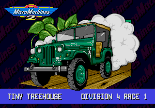 Screenshot of Micro Machines 2: Turbo Tournament (Genesis, 1994 ...