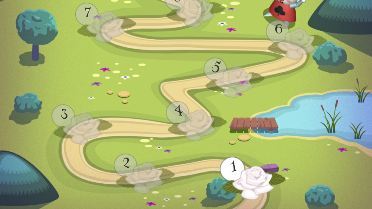 Screenshot of Alice in Wonderland: 3D Labyrinth (Windows, 2018) - MobyGames